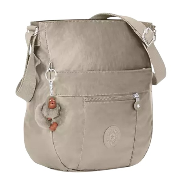 Kipling | Bags | Nwt Kipling Bailey Metallic Crossbody Saddle Bag Purse ...